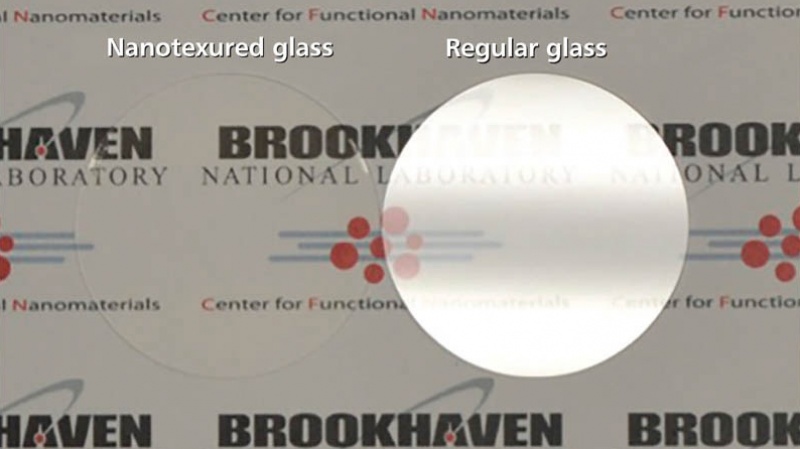 Method Reduces Glass Surface Reflections to Nearly Zero - Tech Briefs