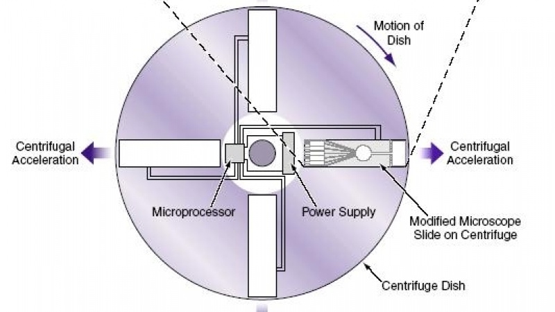 Compact, Automated Centrifugal Slide-Staining System - Tech Briefs