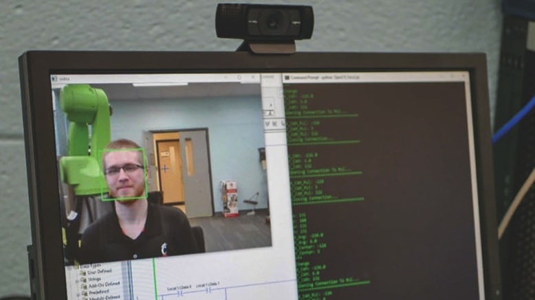 Face-Tracking Robot - Tech Briefs