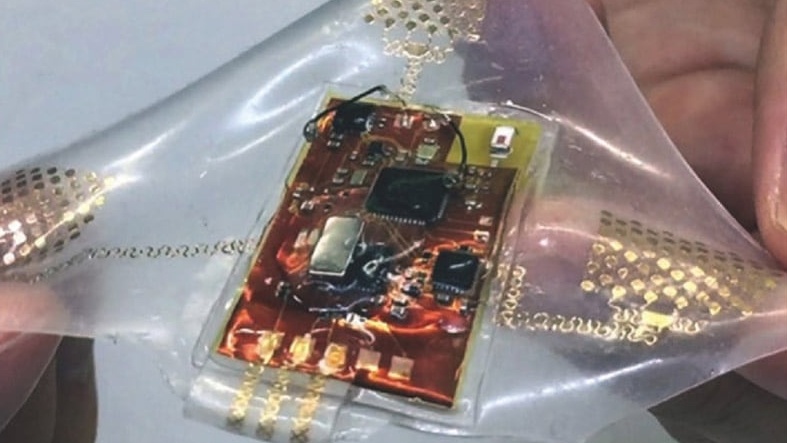 Soft, Wearable Health Monitor with Stretchable Electronics - Tech Briefs